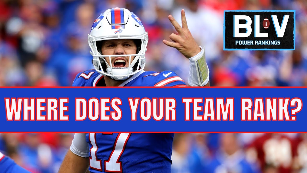 NFL Power Rankings Week 5 2021 | Every NFL Team Ranked - YouTube