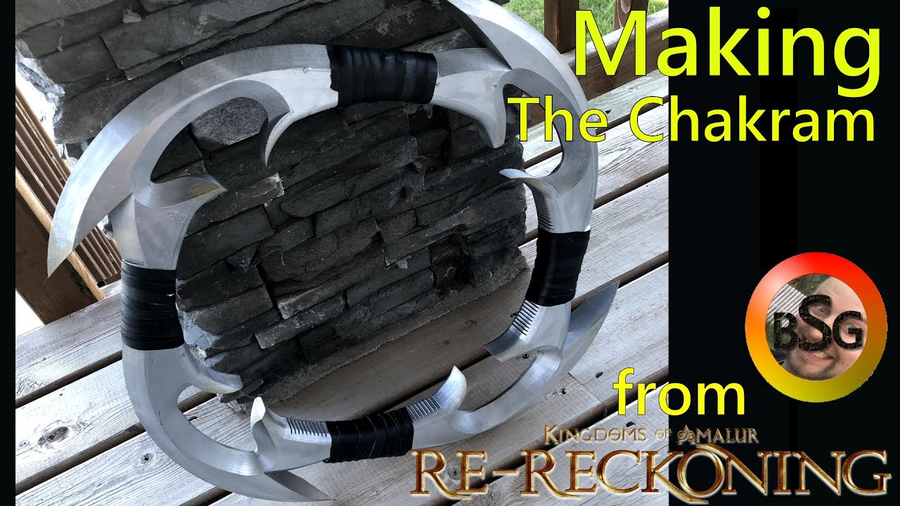 Making the Chakram from Kingdoms of Amalur - YouTube
