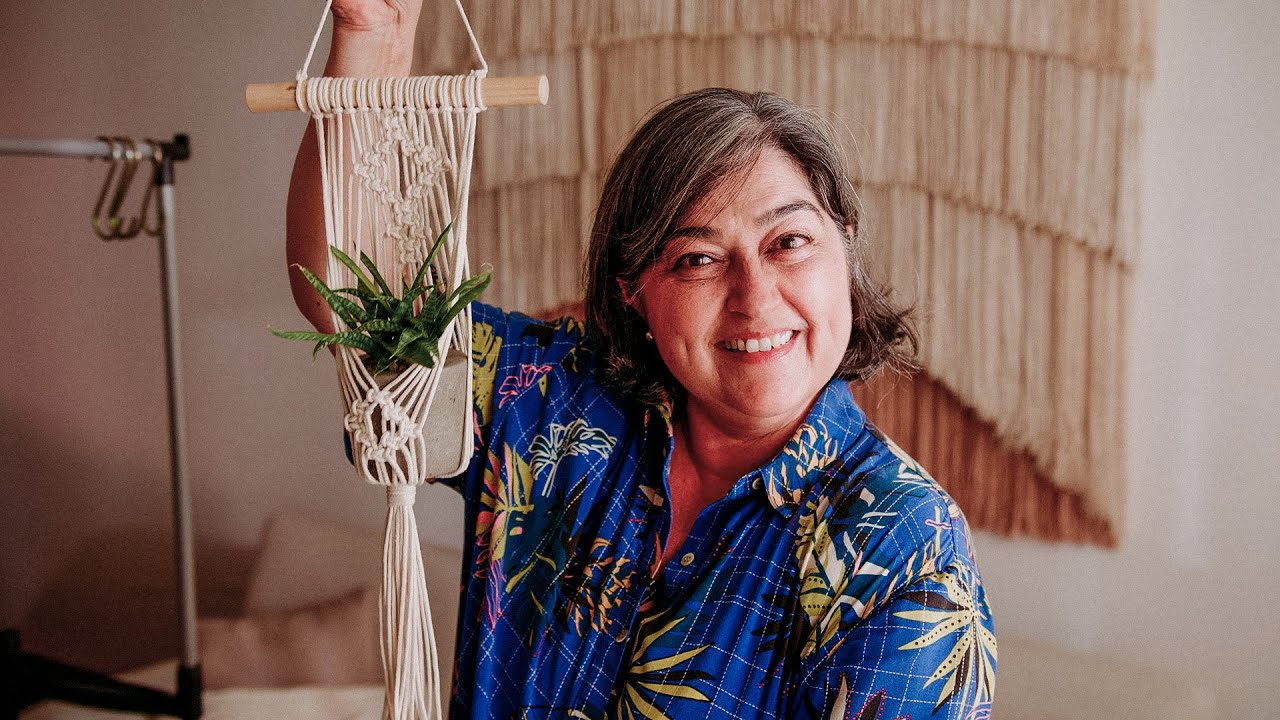 DIY MACRAME | PASSO A PASSO PARA INICIANTES - YouTube