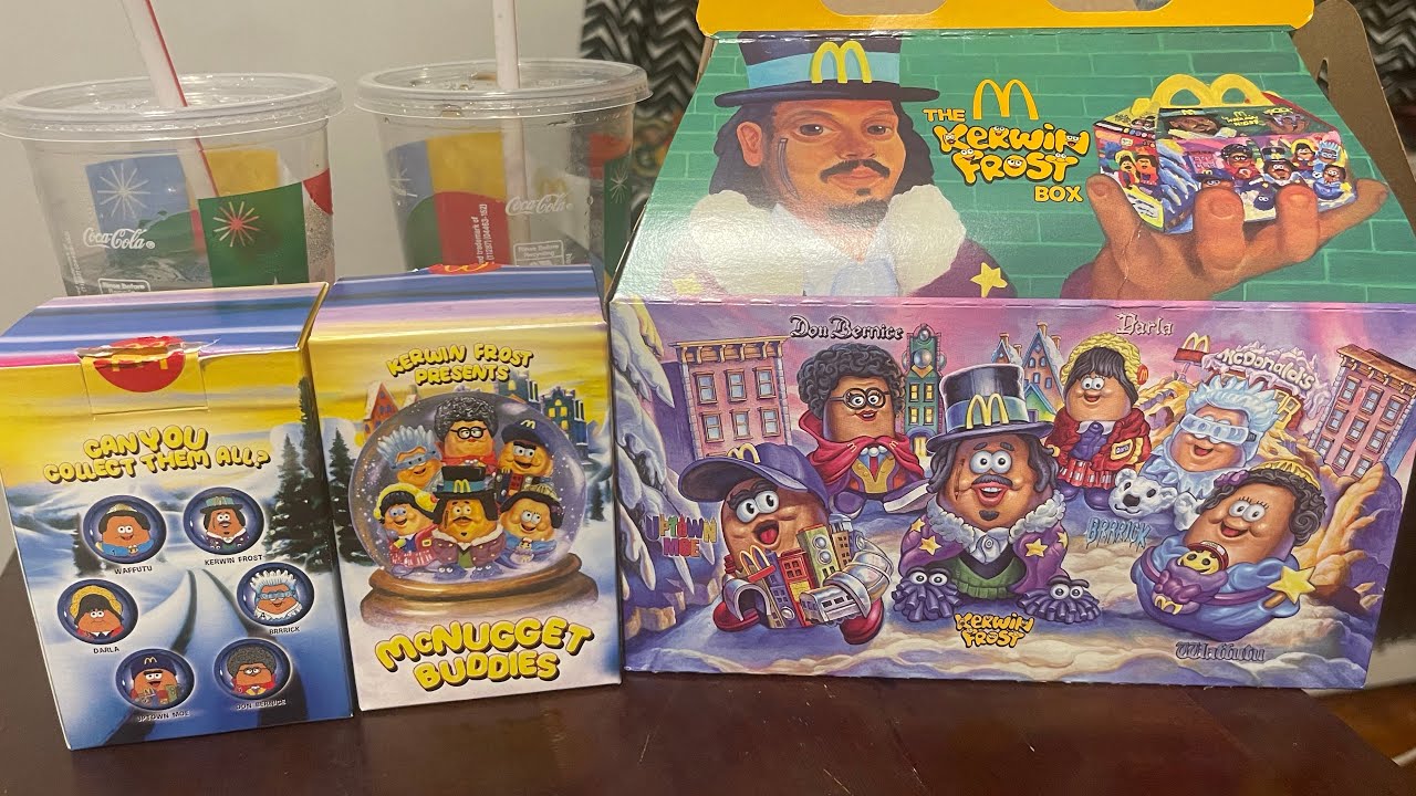 Who’s in my McDonald’s Kerwin Frost Box? - YouTube