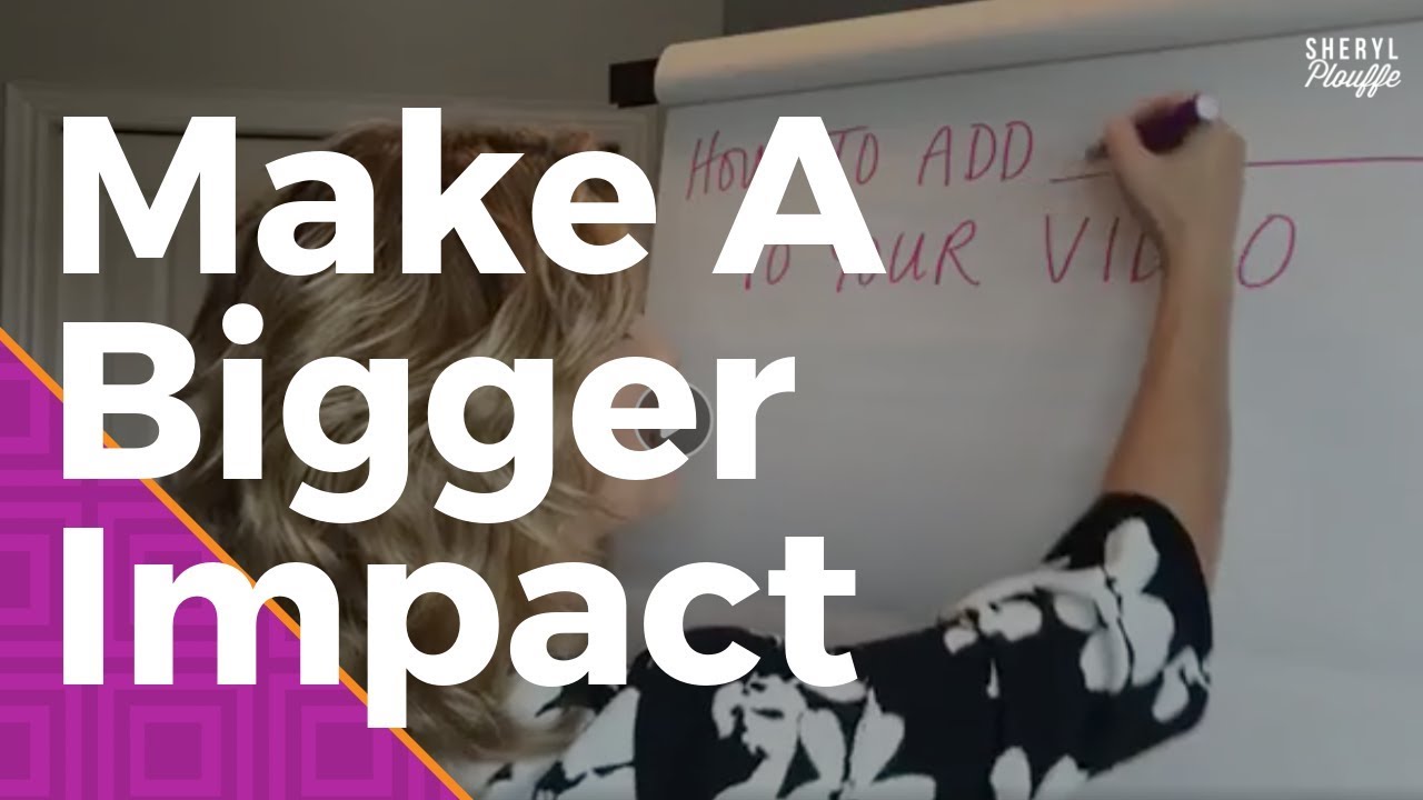 #026 3 Steps To Making A Bigger Impact In Your Videos - YouTube