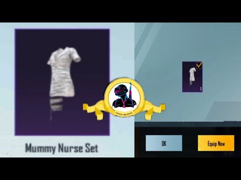 Mummy Nurse Set👔!!! Pubg Mobile - Reedem | @mudassirpubg9243 - YouTube