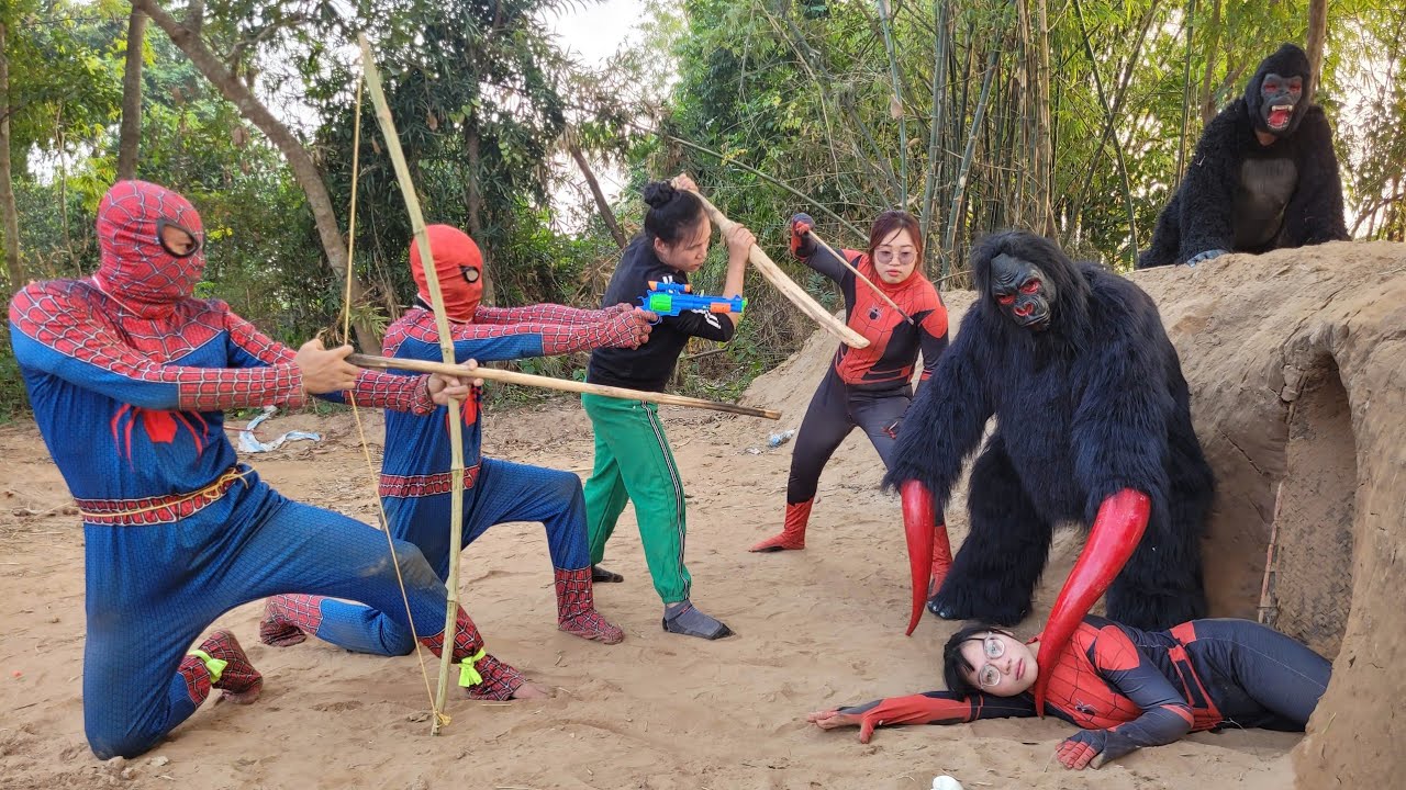 The Ferocious Monkey Monster Defeated At The Hands Of The Heroic Spider ...