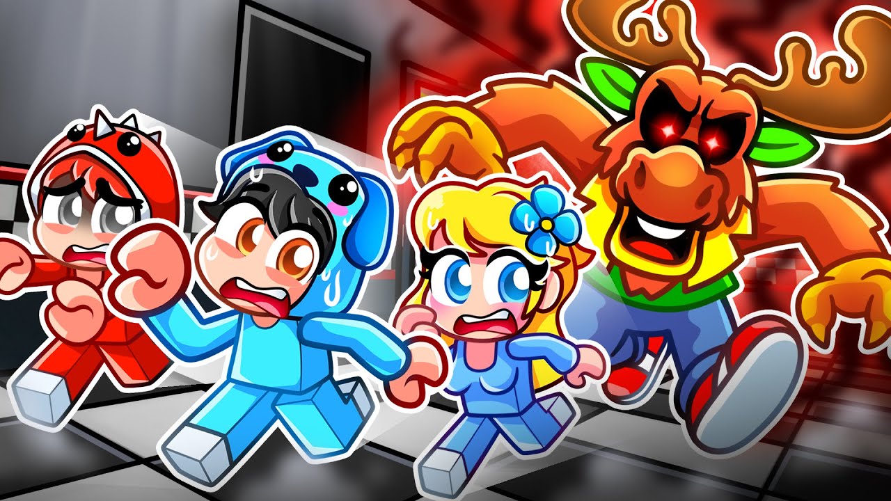 Escape The NEW CHUCK E CHEESE MONSTER In Roblox With MY FRIENDS ...