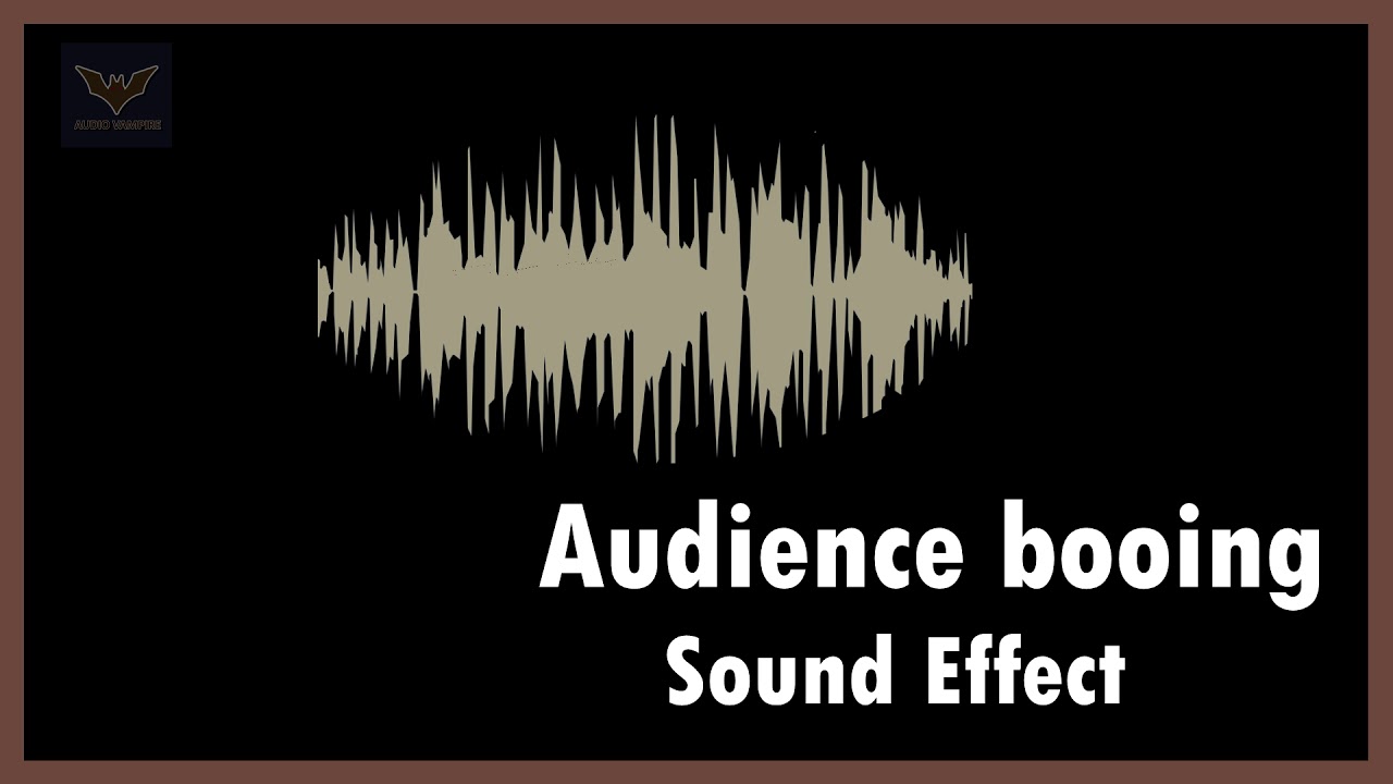 Audience Hooting Sound Effect - Audio Vampire - YouTube