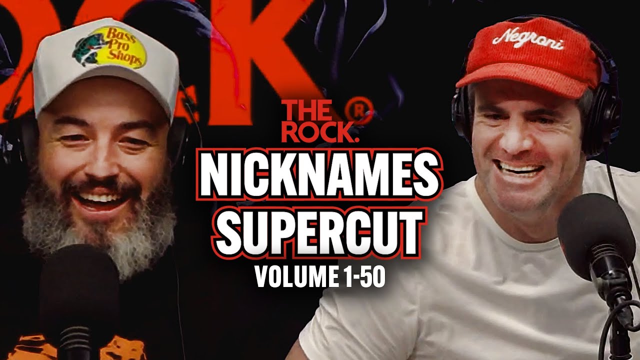Funny Nicknames Vol. 1-50 Supercut | The Rock Drive with Jay & Dunc ...