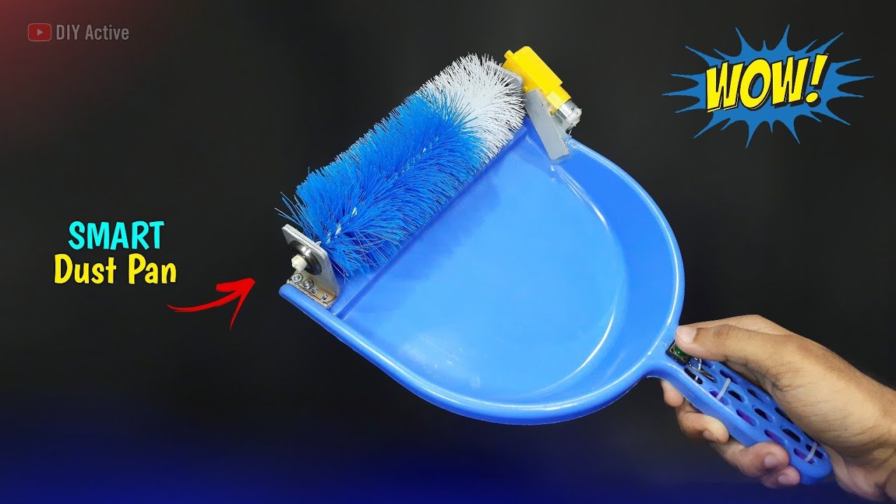 🤩 Awesome Idea Using Dust Pan ।। DIY Automatic Dust Pan - DIY Active ...