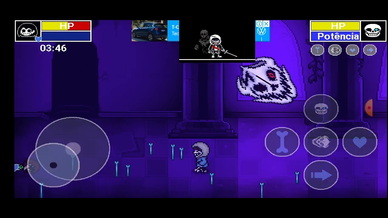 Dust Sans Last Genocide VS Chara Phase 2 - YouTube