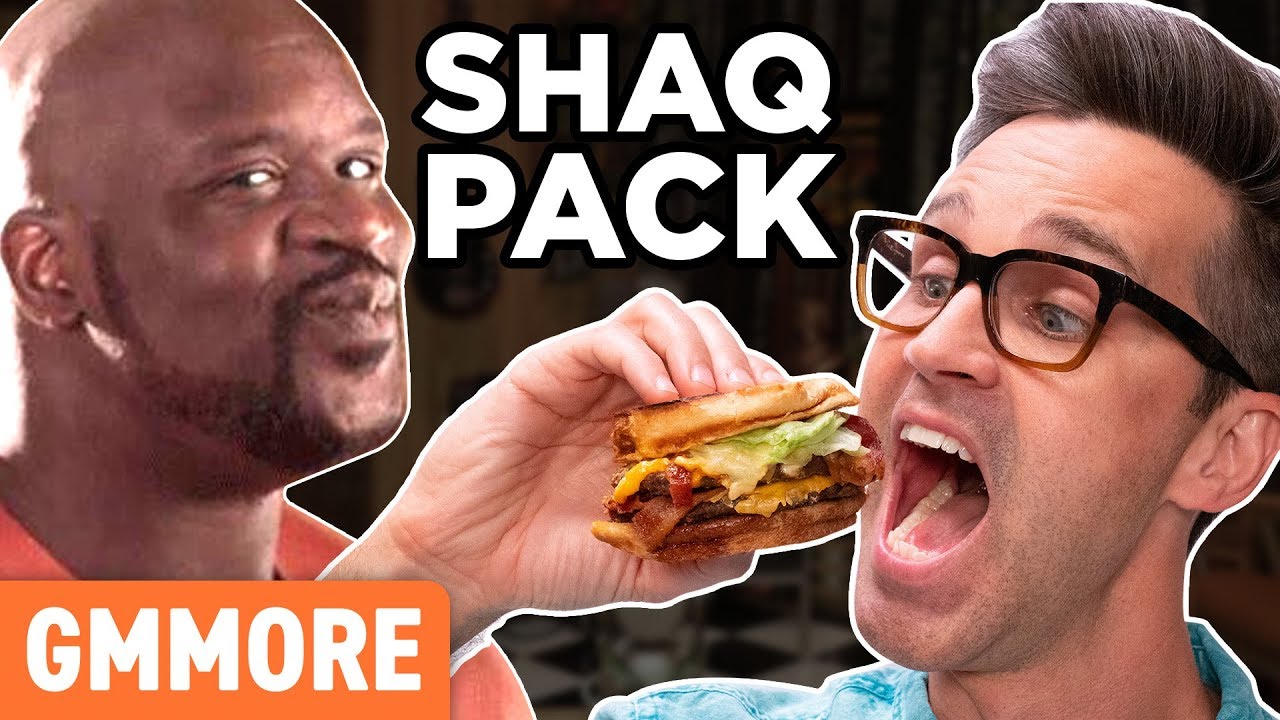 Discontinued Shaq Pack Burger Taste Test - YouTube