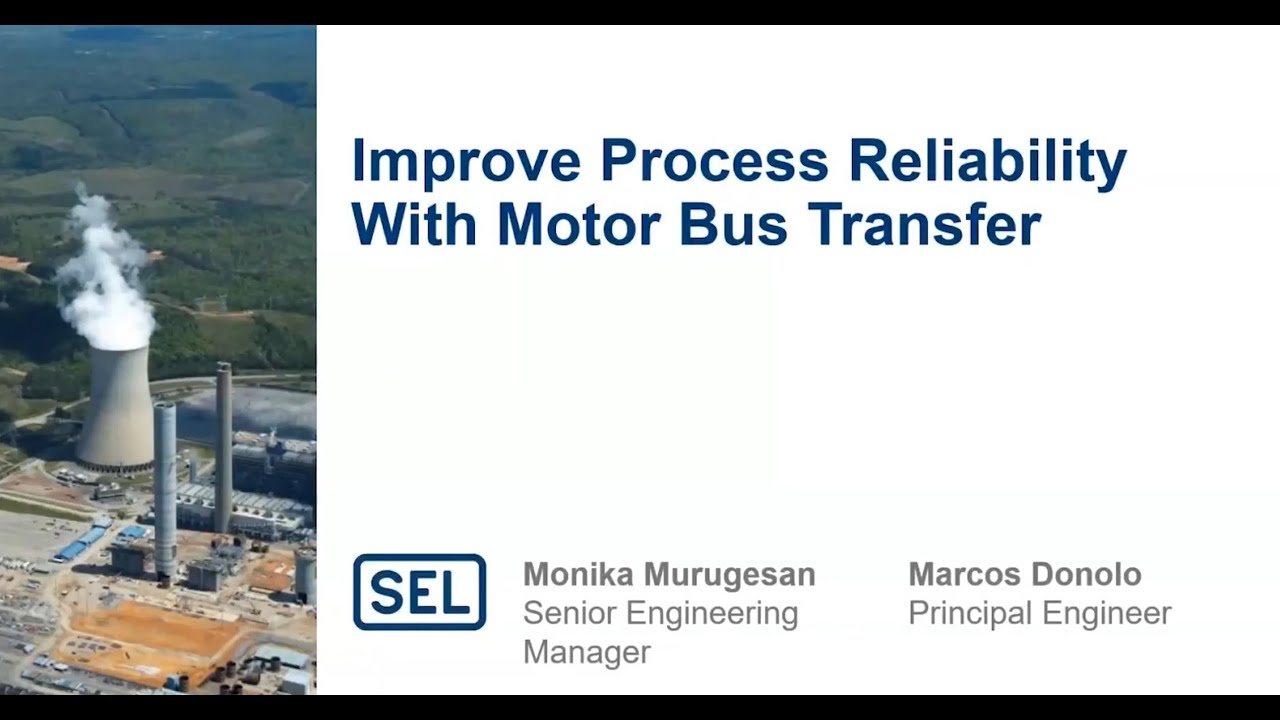 Improving Process Reliability With Motor Bus Transfer - YouTube