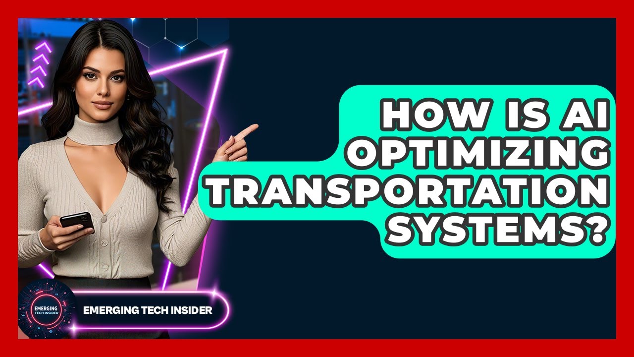 How Is AI Optimizing Transportation Systems? - Emerging Tech Insider ...