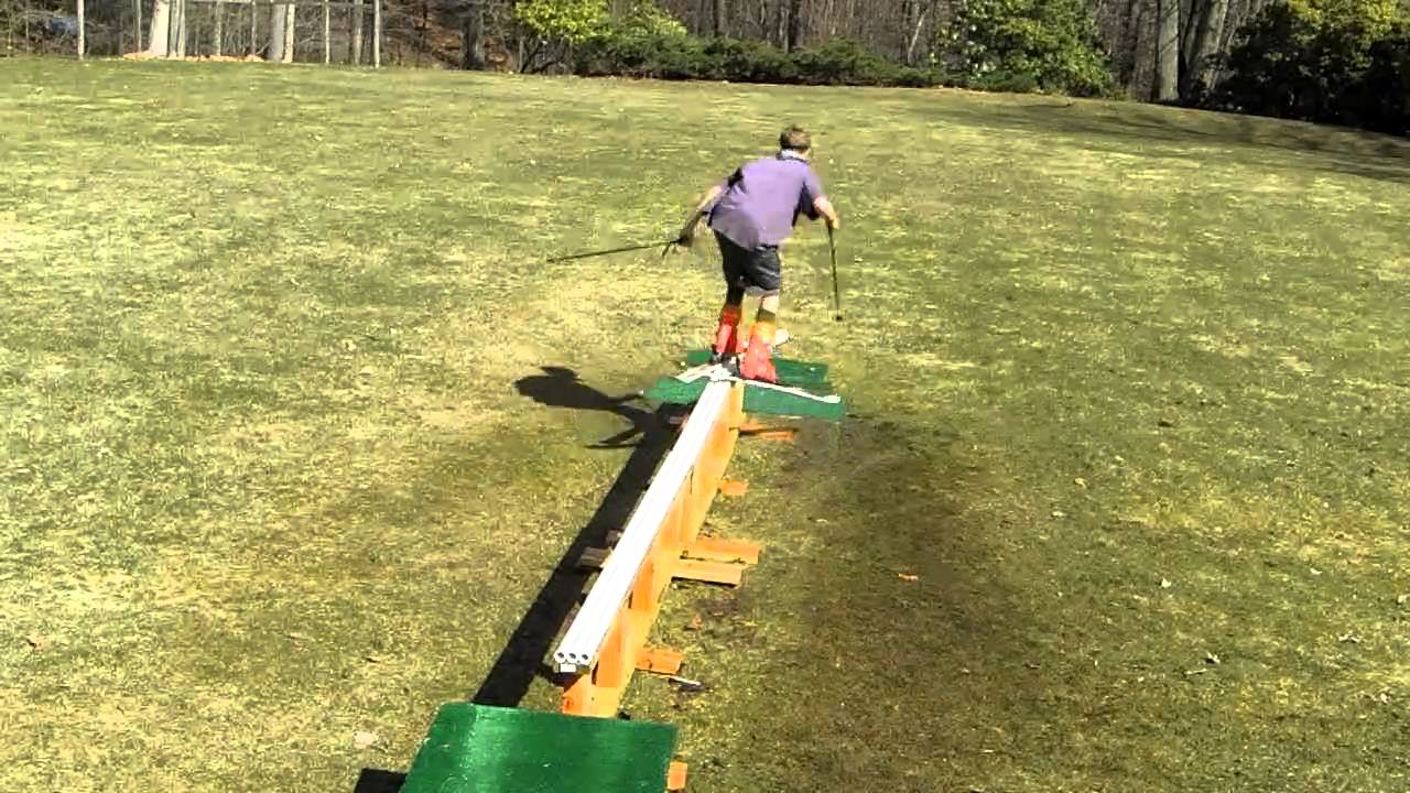 Backyard Turf Ski Setup Ep.1: "Back To Training" - YouTube
