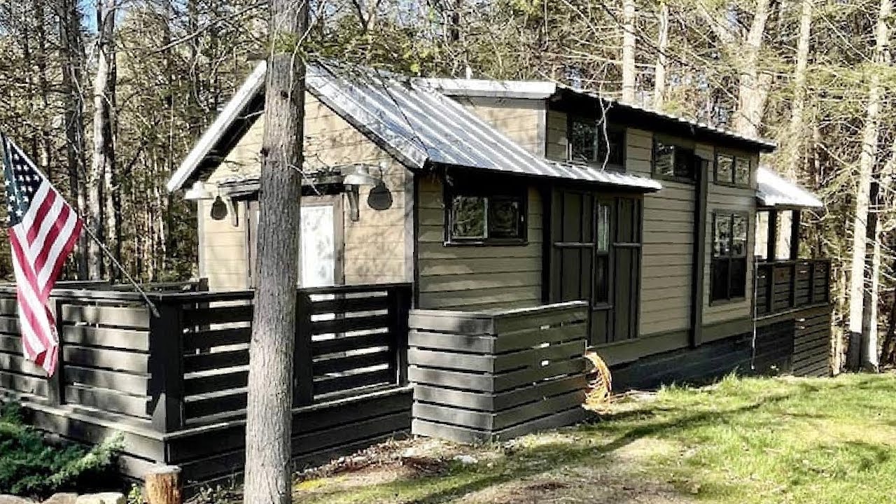 Absolutely Gorgeous Jenny Tiny House Living in Tennessee - YouTube