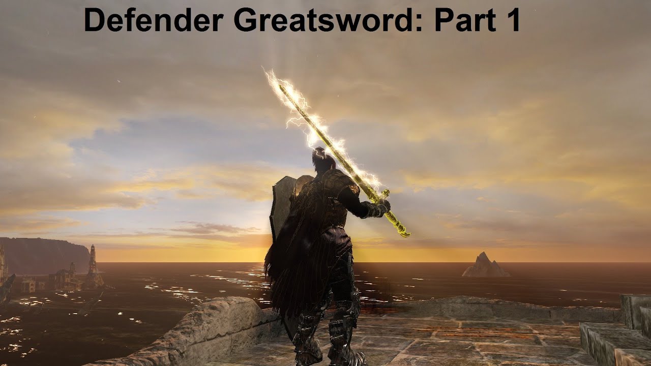 Dark Souls 2 PvP: Defender Greatsword pt 1 - YouTube