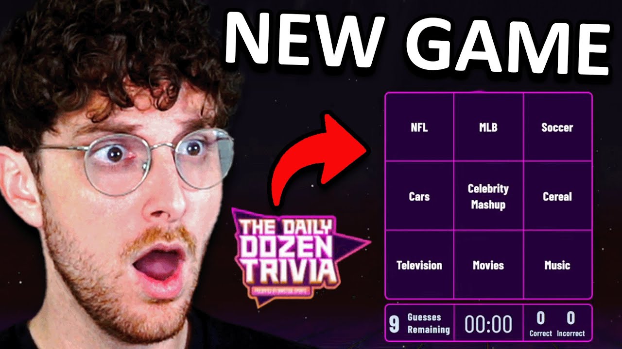 NEW GAME DAILY DOZEN TRIVIA - DAILY GAMES 04/11/24 - YouTube