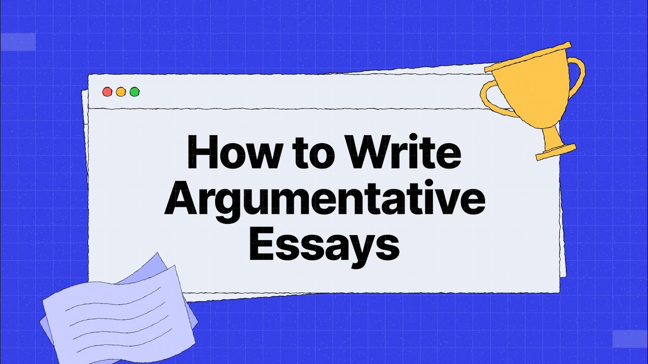 How to Win Arguments on Paper (Master Argumentative Essays) 💪 - YouTube