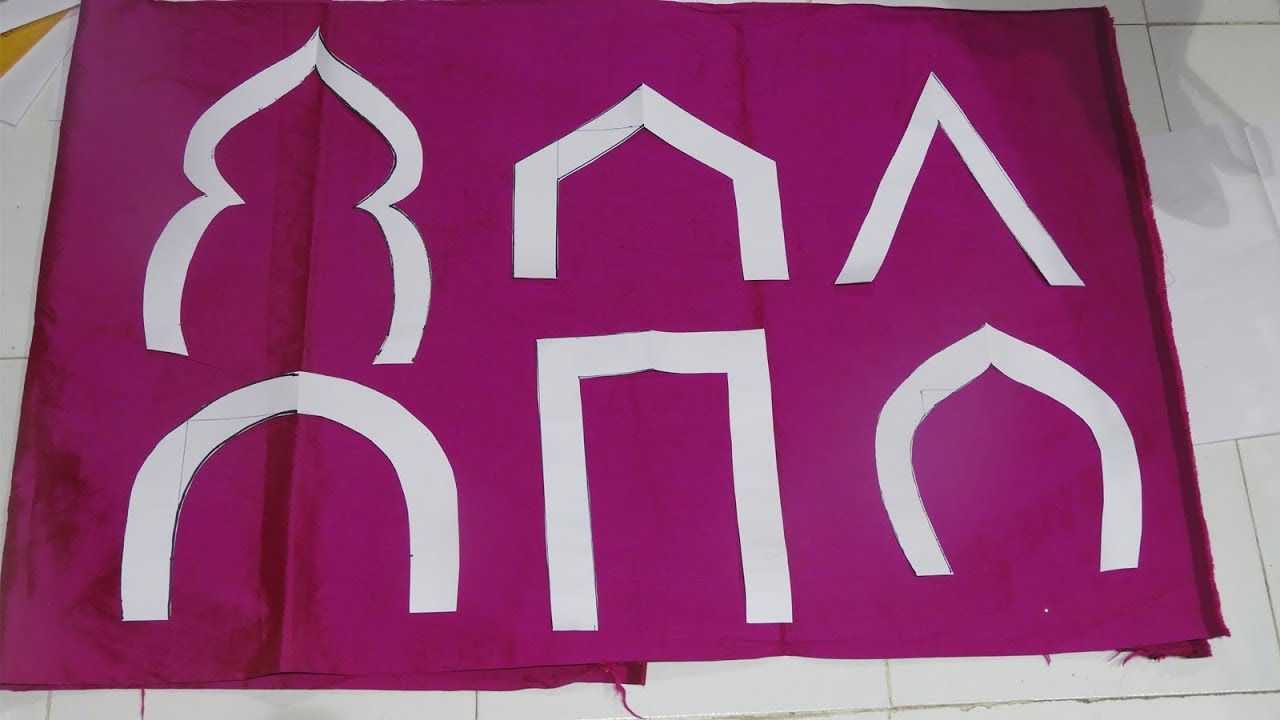 Blouse Back Neck Pattern Design Paper Cutting | how to cut Back Neck ...