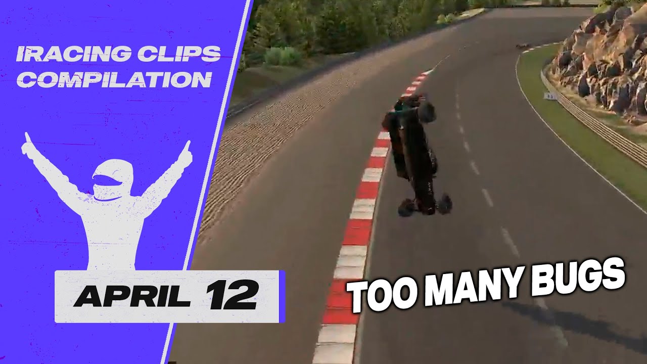 April 12 | iRacing Clips Compilation - YouTube
