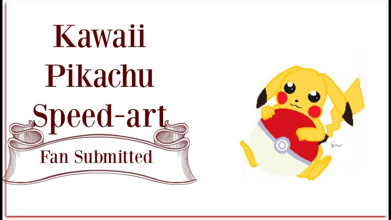 Pikachu - Speed Art (Fan Submitted) - YouTube