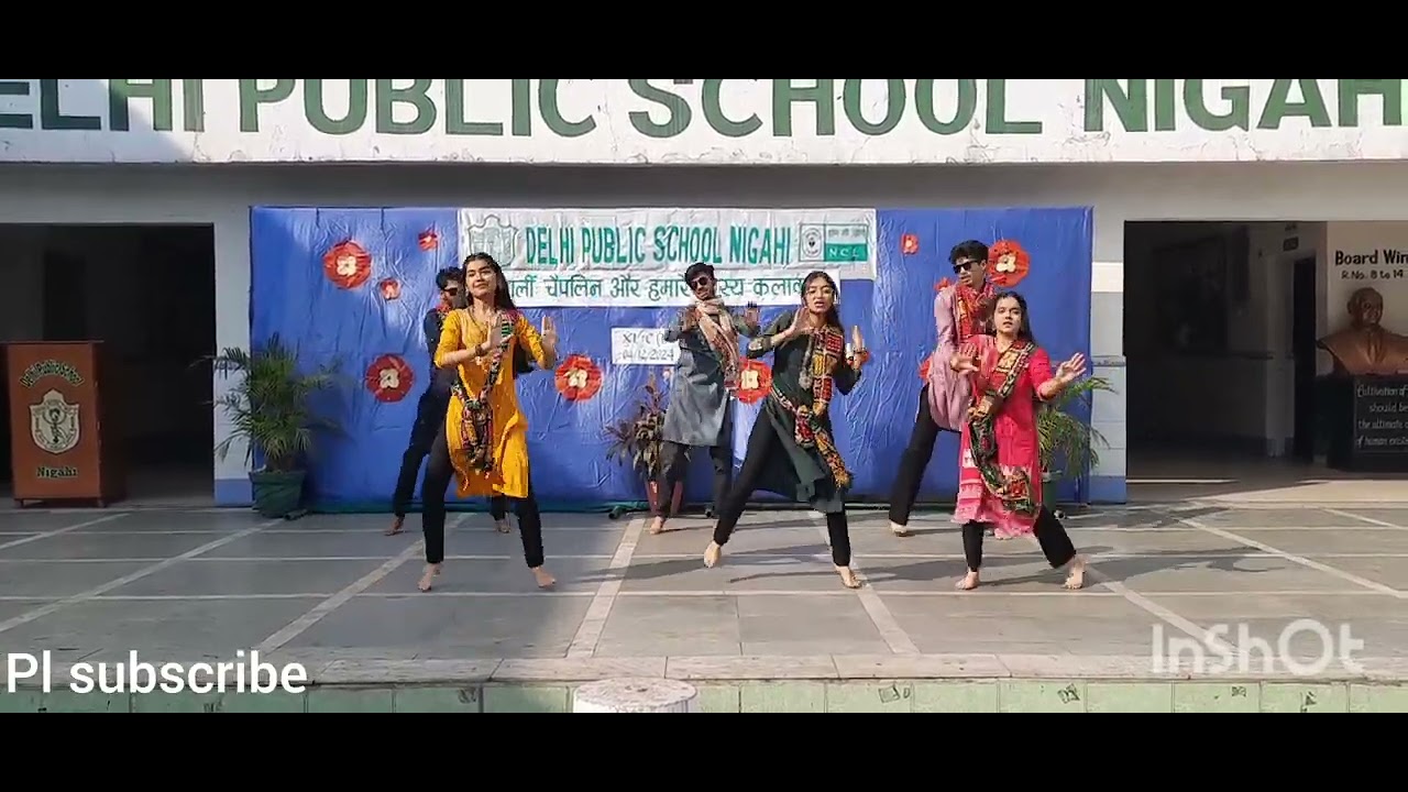 Vekh tera yaar bolda Group Dance XI C DPS Nigahi - YouTube