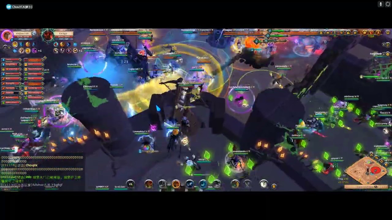 Albion Online 阿尔比恩 DOTG VS EAST 城堡13utc ZVZ 2022.09.22 - YouTube