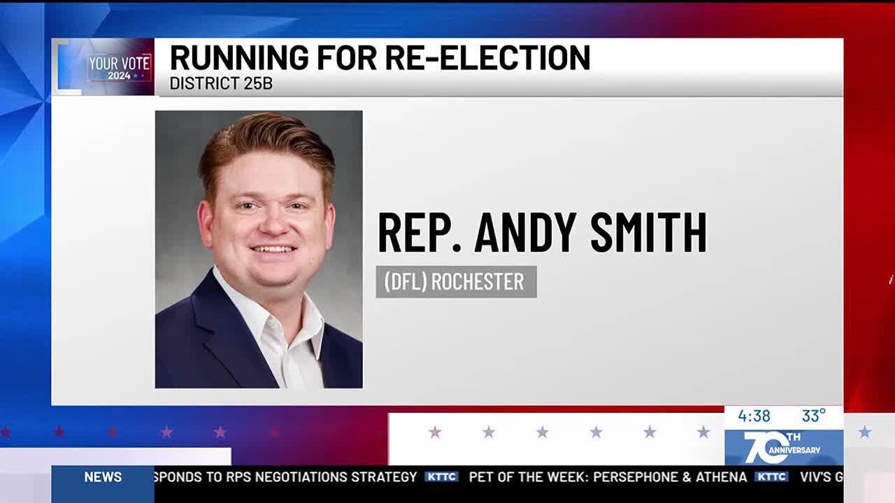 Rep. Andy Smith announces re-election bid - YouTube