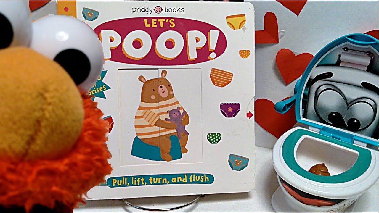 💩💩Let's Poop feat. Elmo | Potty Training Read Aloud | Books for ...