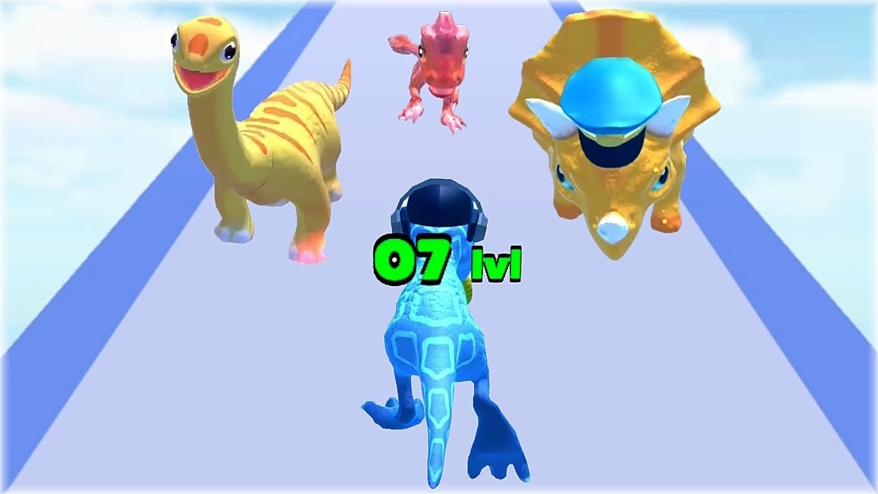 MAX LEVEL in Dino Evolution Game! - YouTube