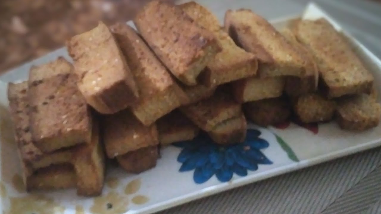Simple rusks recipe-how to make plain rusks - YouTube