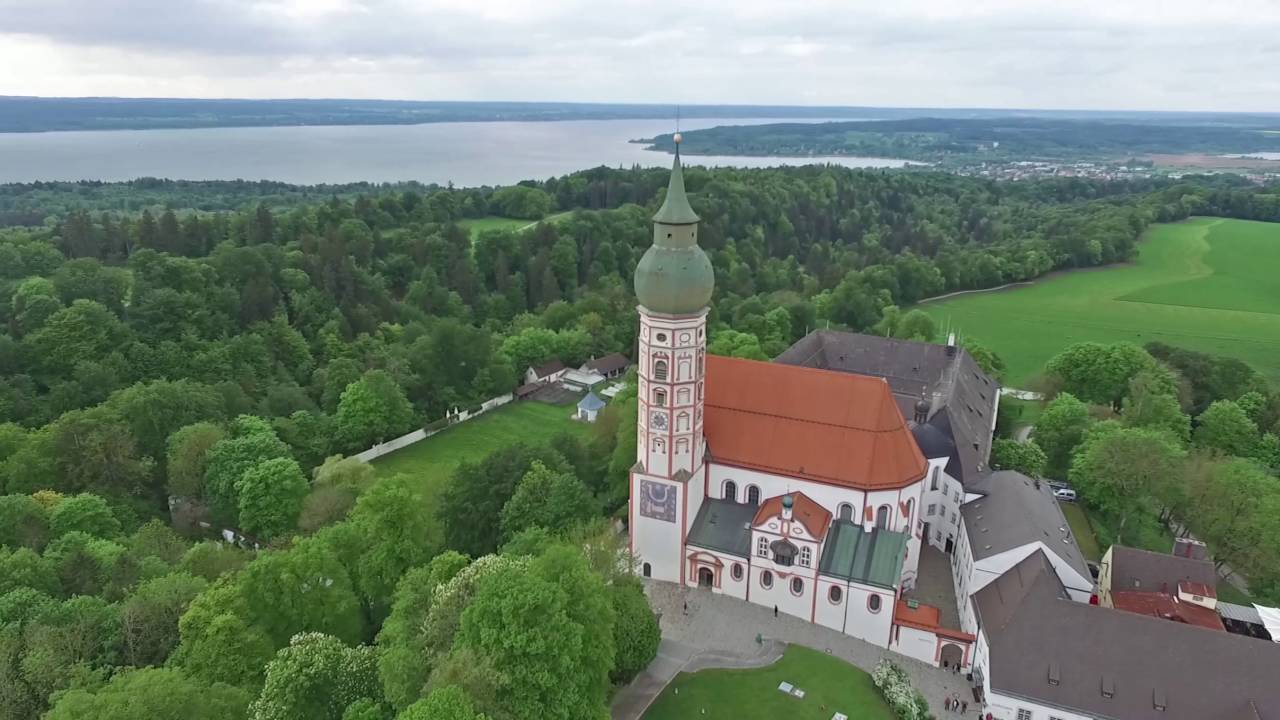 Kloster Andechs am Ammersee Bayern Frühling - YouTube