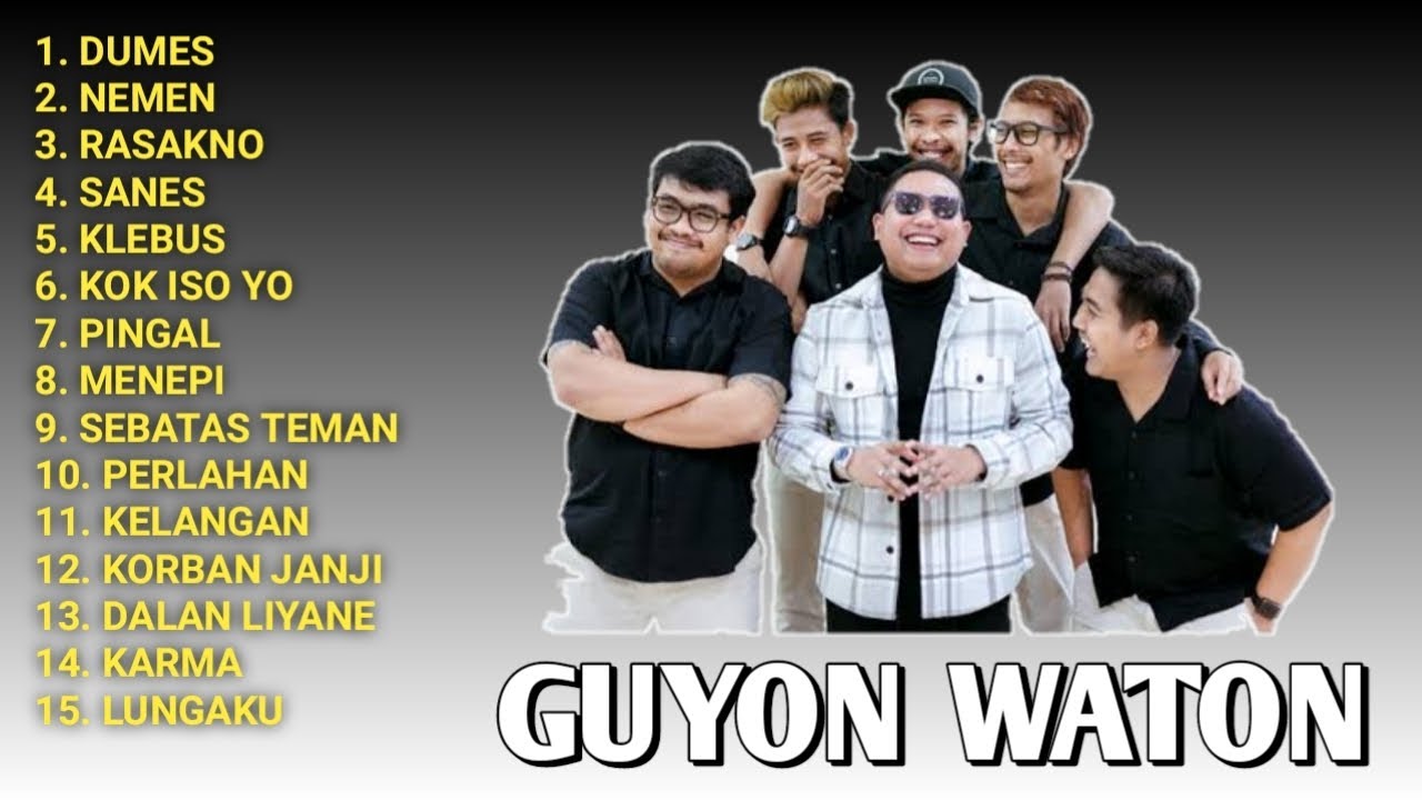 GUYON WATON FULL ALBUM " DUMES" 2023 | TANPA IKLAN - YouTube