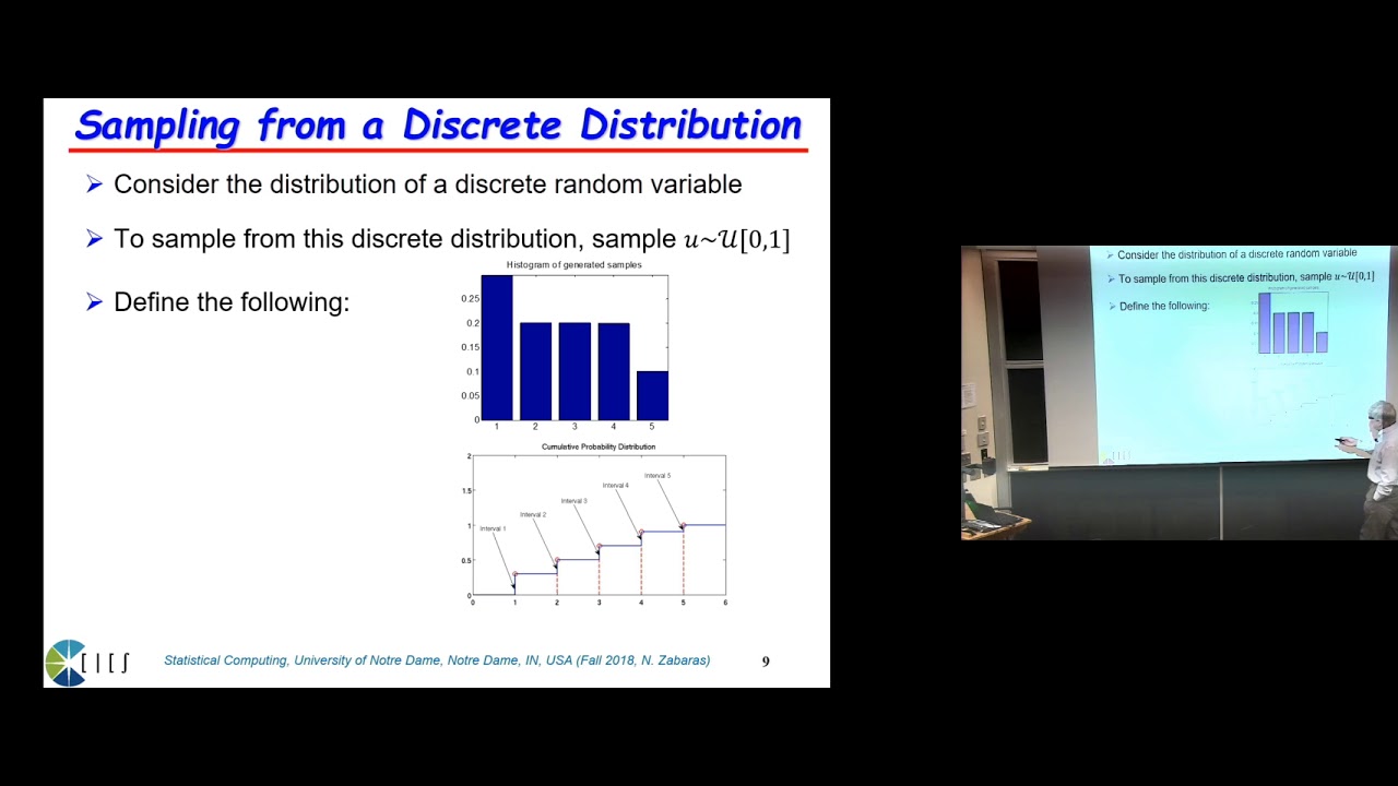 Lecture 19: Random Variable Generation - YouTube
