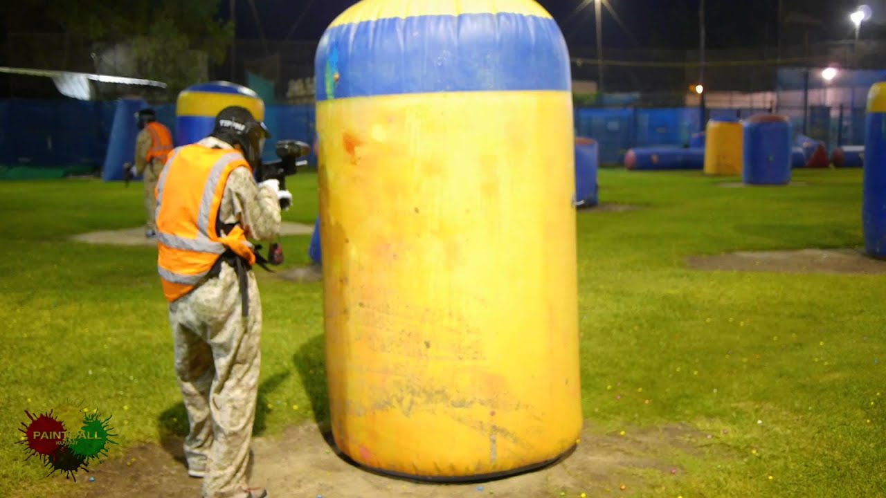 Paintball Kuwait Night Battle - YouTube