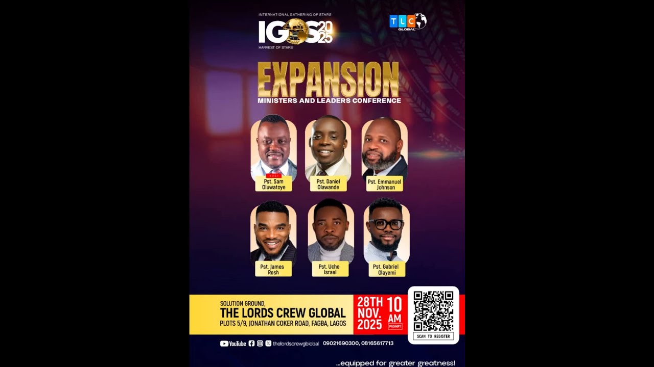 IGOS HARVEST OF STARS DAY 3: MINISTERS AND LEADERS CONFERENCE - YouTube