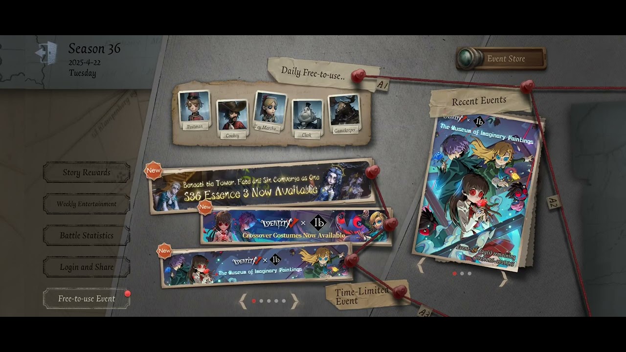 Ib Crossover - Day 6 | Identity V - YouTube