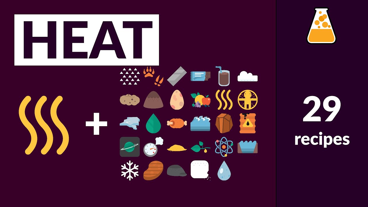 Use HEAT In Little Alchemy 2 - YouTube