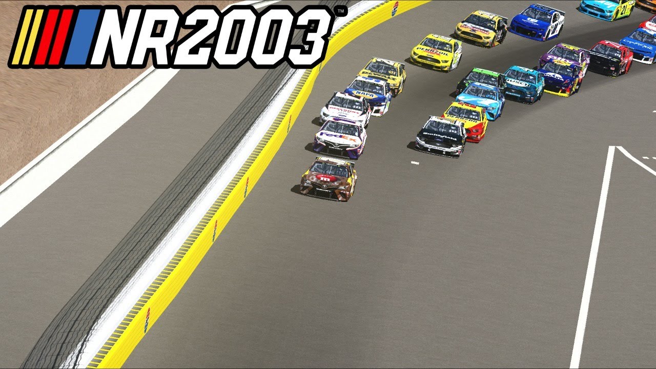 NR2003 LIVE: 2019 Season Mode Race 10/24 - Las Vegas - YouTube