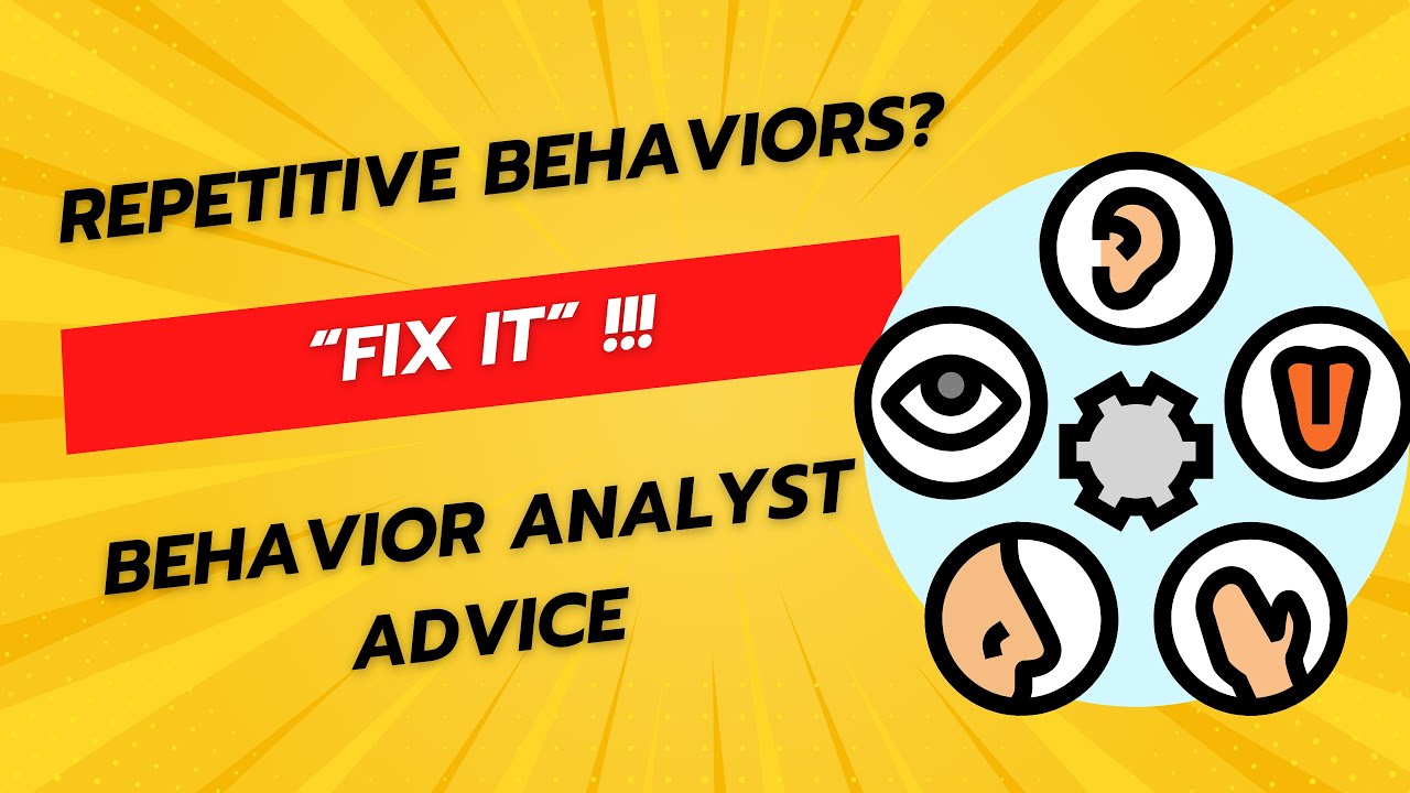 FIX REPETITIOUS BEHAVIORS IN KIDS - YouTube