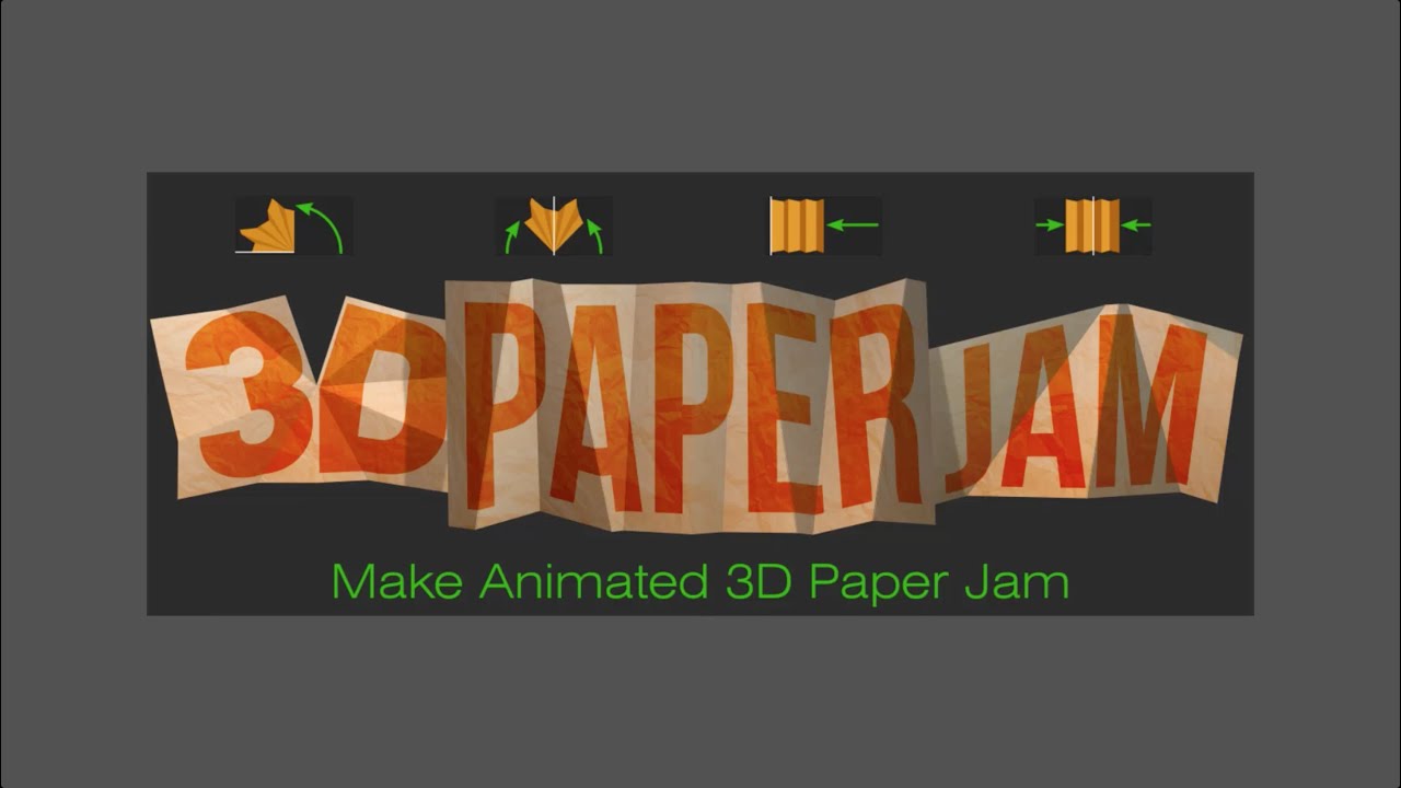 3D Paper Jam Demo - YouTube