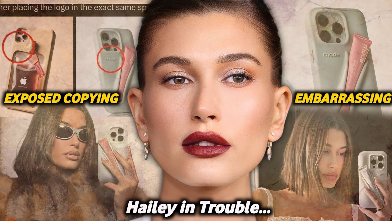 Hailey Bieber's Rhode Lip Case is a Mess - YouTube