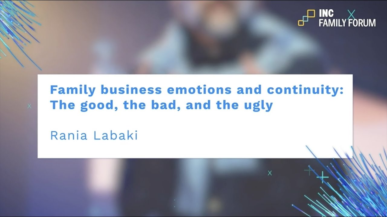 Conferencia INC Family Forum 2021 "The Good, the Bad, and the Ugly” de ...