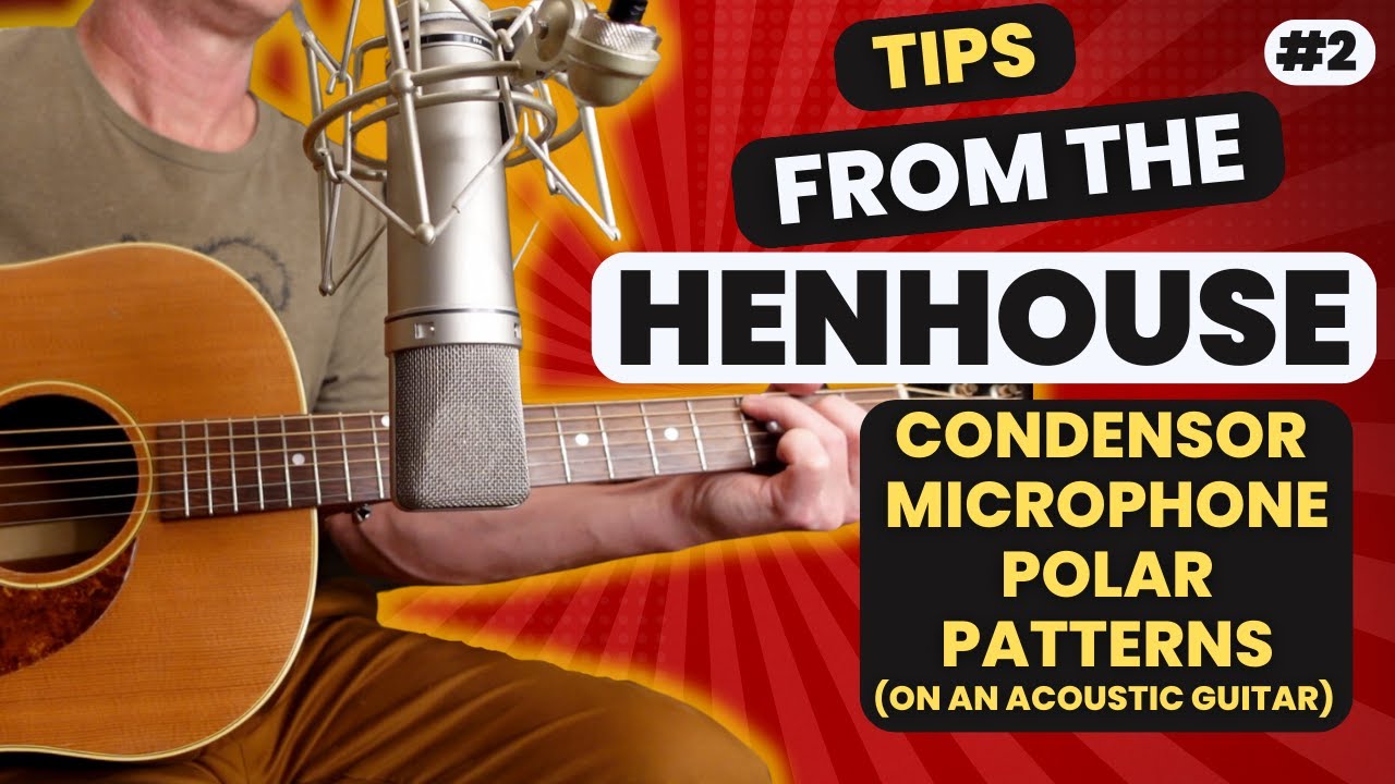 Miking Acoustic Guitars (Pt. 2) - Polar Patterns on a Condensor ...