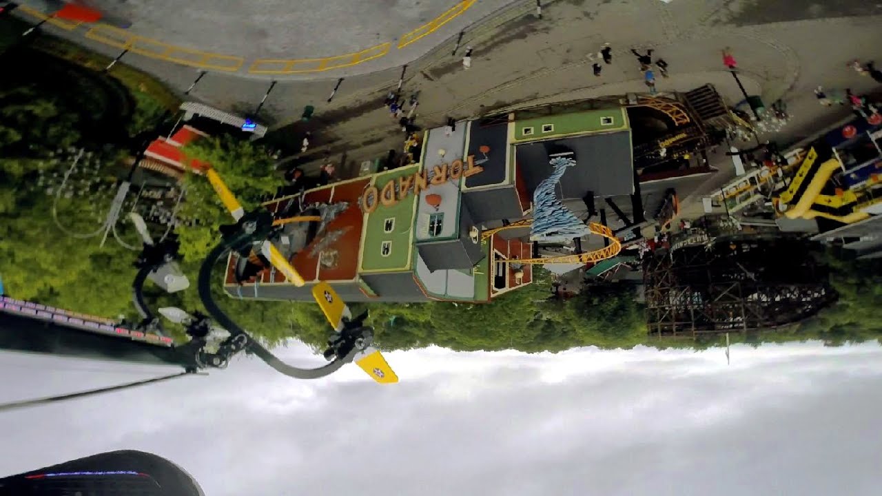 Sky Roller on-ride HD POV Bakken - YouTube