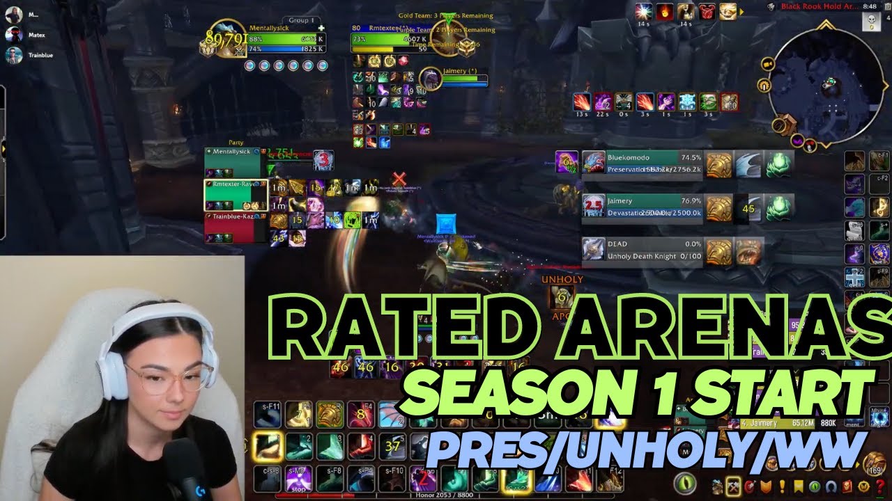 New season high rated 3v3 arenas Pres/WW/Unholy - YouTube