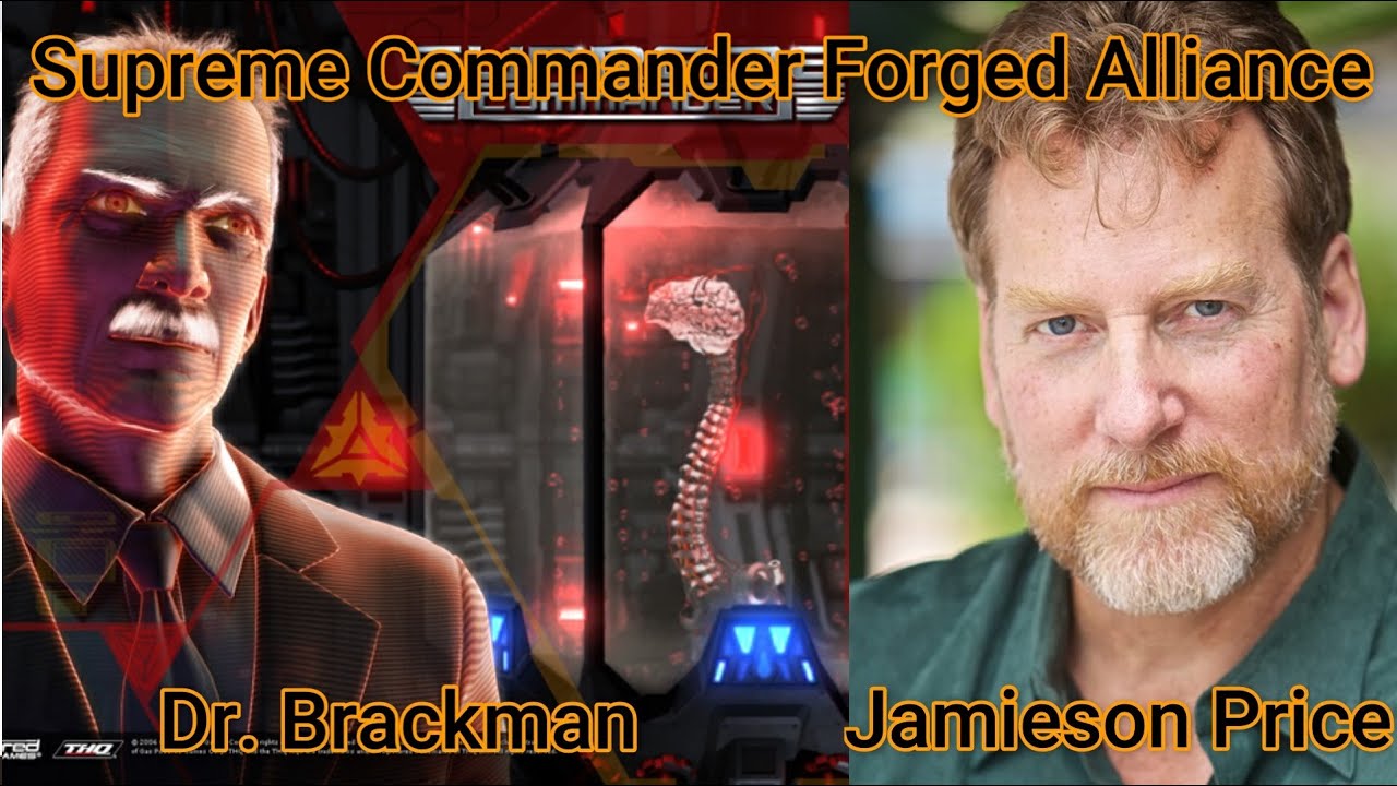 Characters and Voice Actors - Supreme Commander Forged Alliance - YouTube