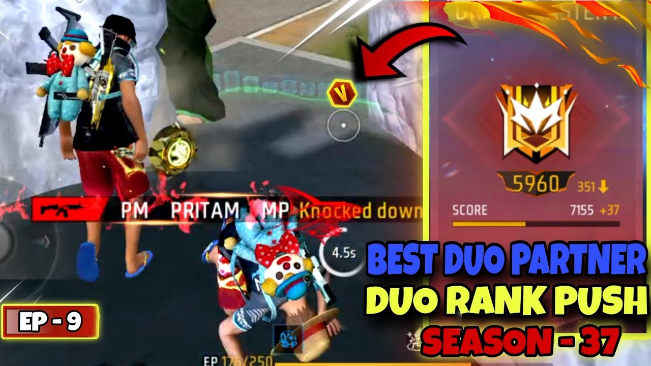 Best Duo Partner ️🔥 || Duo Rank Pushing Road To Grandmaster Top 1 ...