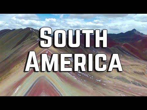 South America from the sky - Honeymoon Drone video with \