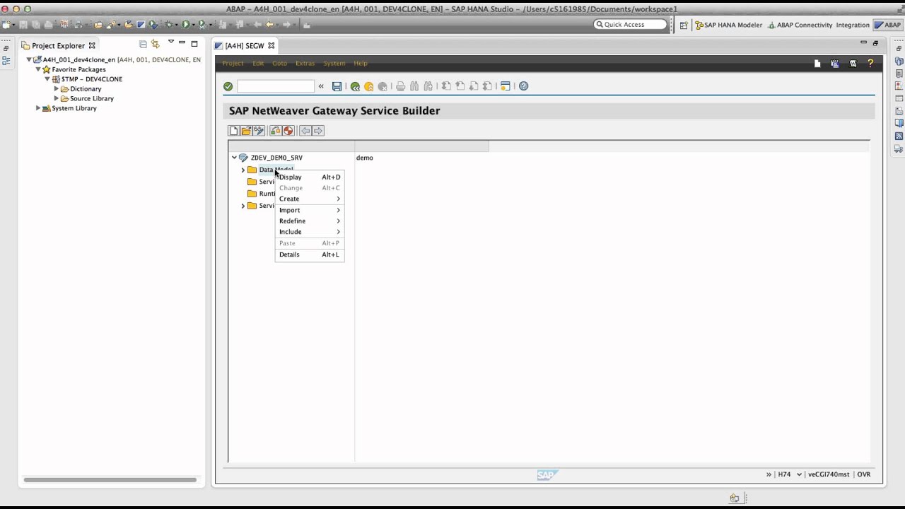 How to model a Gateway Service based on Business Entities (via SADL ...