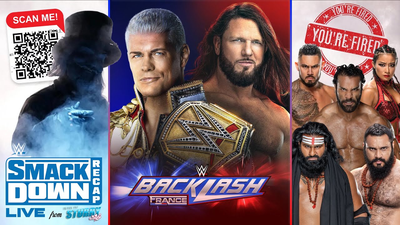 QR Code, Licenciements & Main Event de Backlash France - WWE SmackDown ...