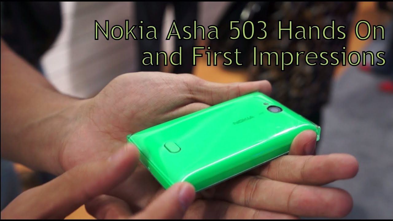 Nokia Asha 503 Hands On
